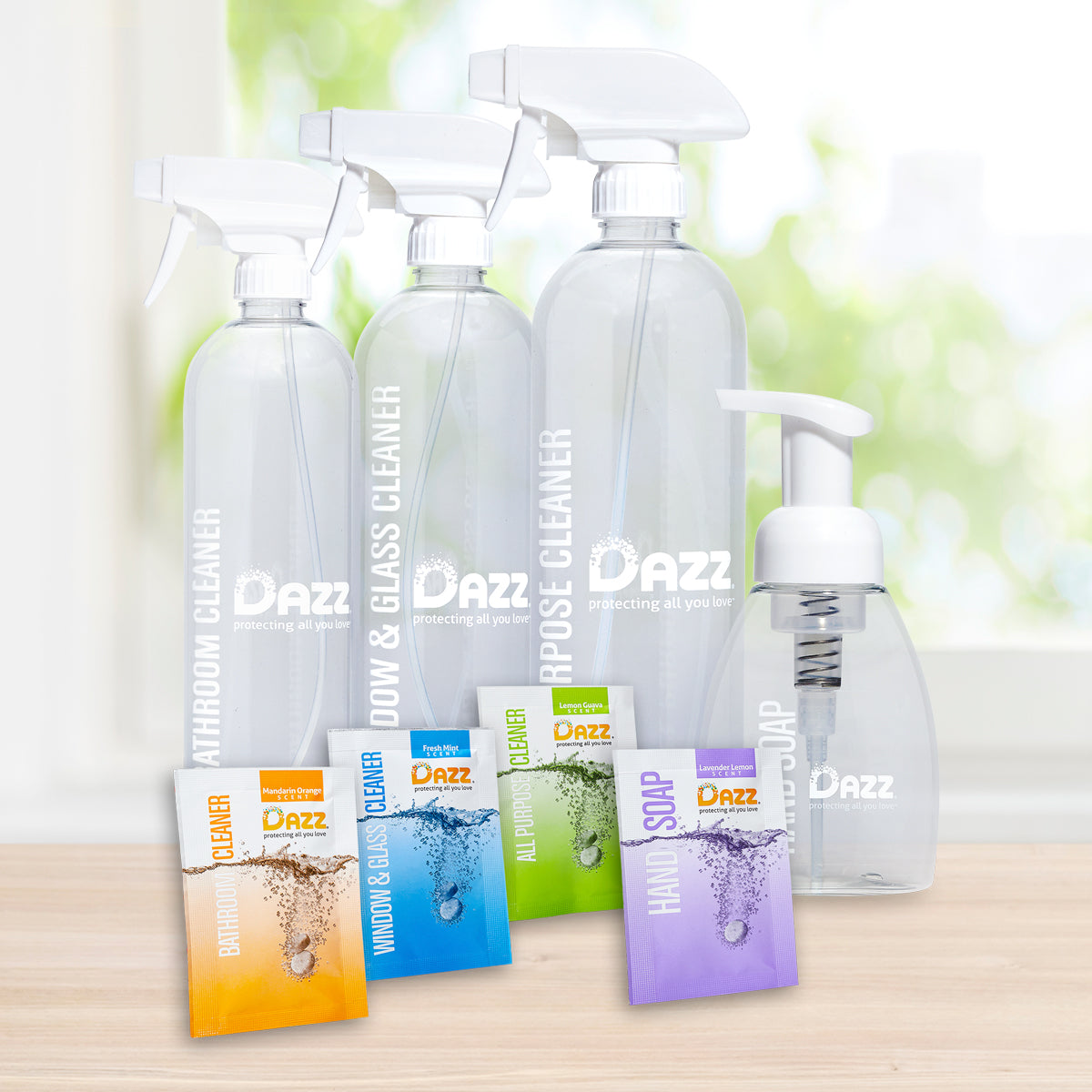DAZZ Cleaning Tablets | Refillable Home Cleaners – DAZZ Cleaner
